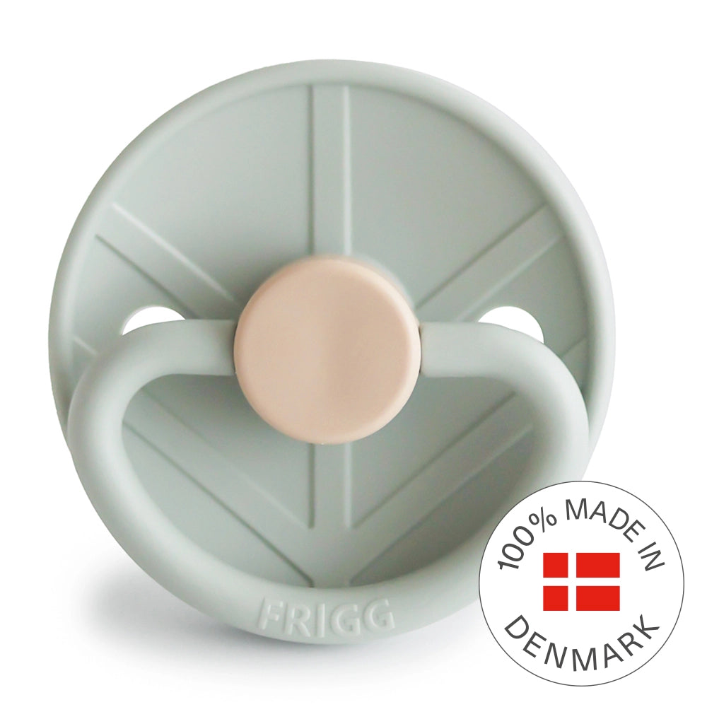 FRIGG Round Pacifier - Little Viking Silicone Size 2 - Holger