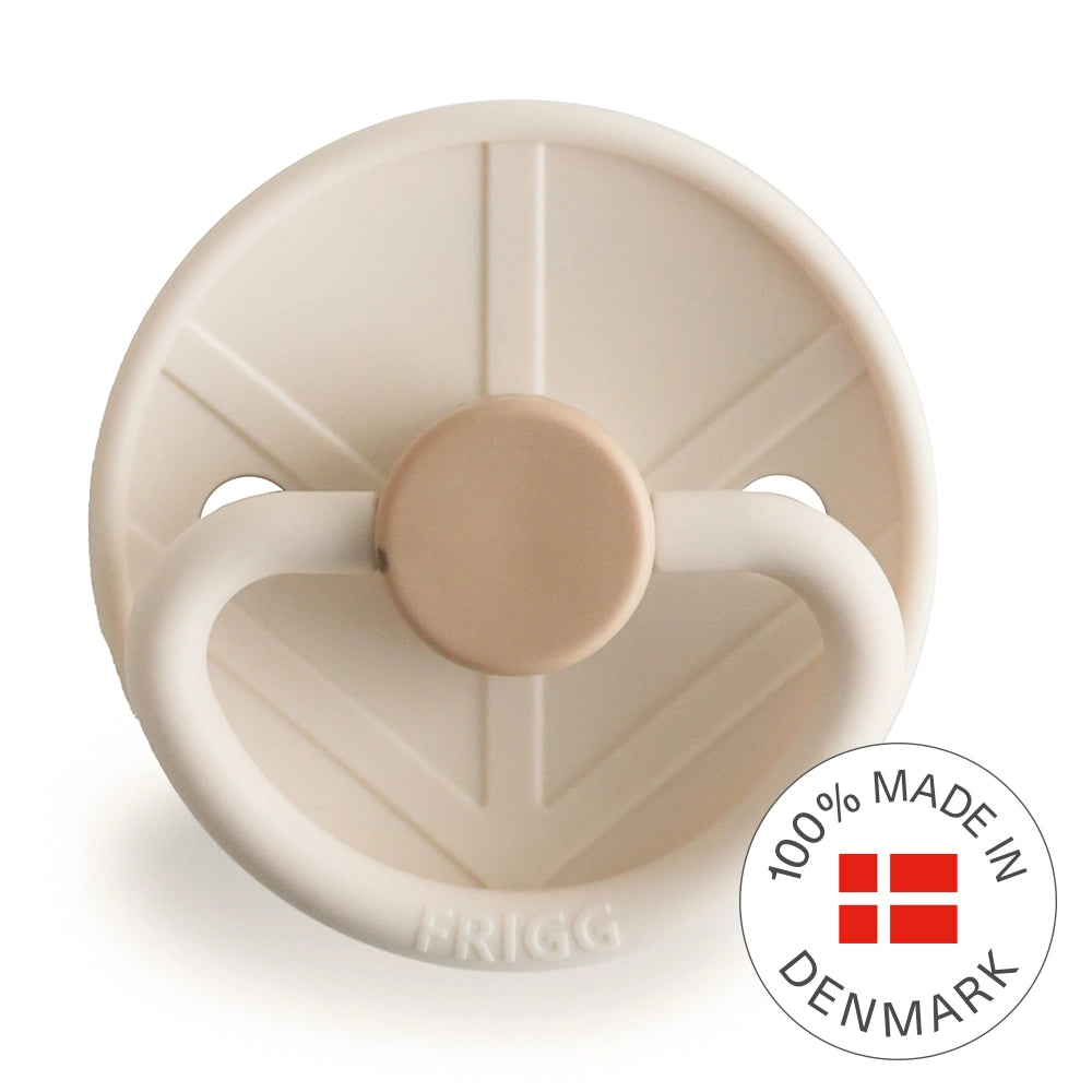 FRIGG Round Pacifier - Little Viking Silicone Size 2 - Sigrid